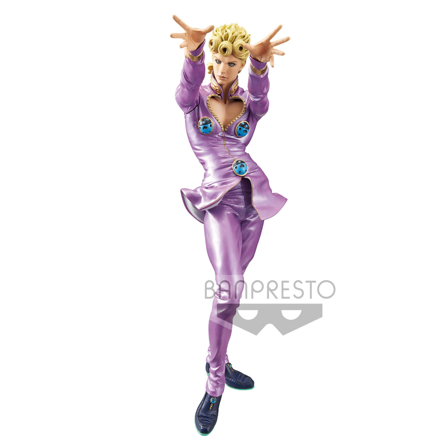 Jojo’s Bizarre Adventure Golden Wind Grandista Giorno Giovanna Figure ...