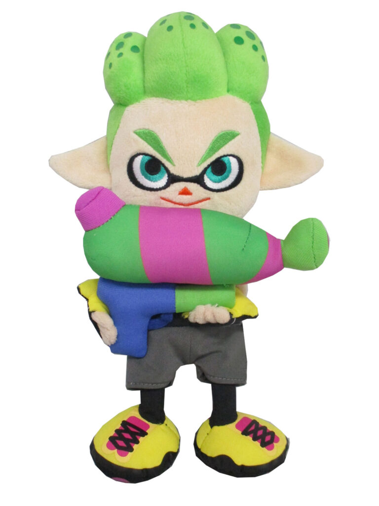 Inkling Boy Neon Green 9″ Plush | Little Buddy Toys