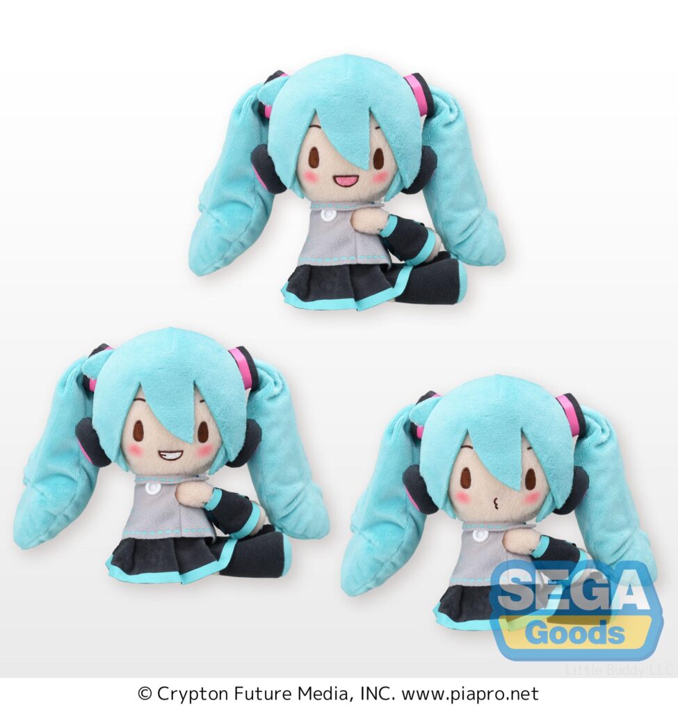 Hatsune Miku Series MP Attaching Plush Hatsune Miku | Little Buddy Toys