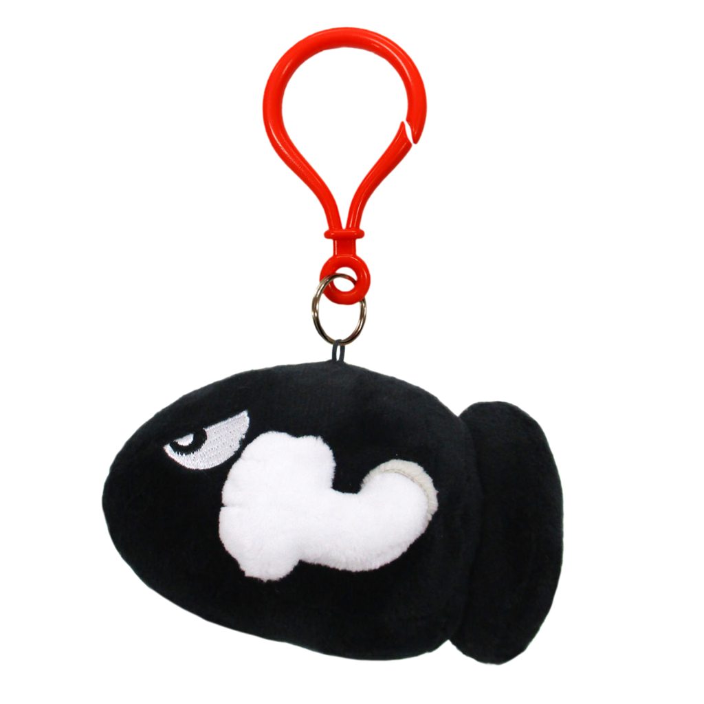 Bullet Bill 4″ Plush Dangler | Little Buddy Toys