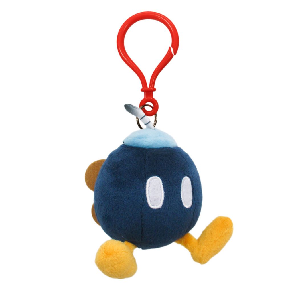 Bob Omb 4″ Plush Dangler | Little Buddy Toys