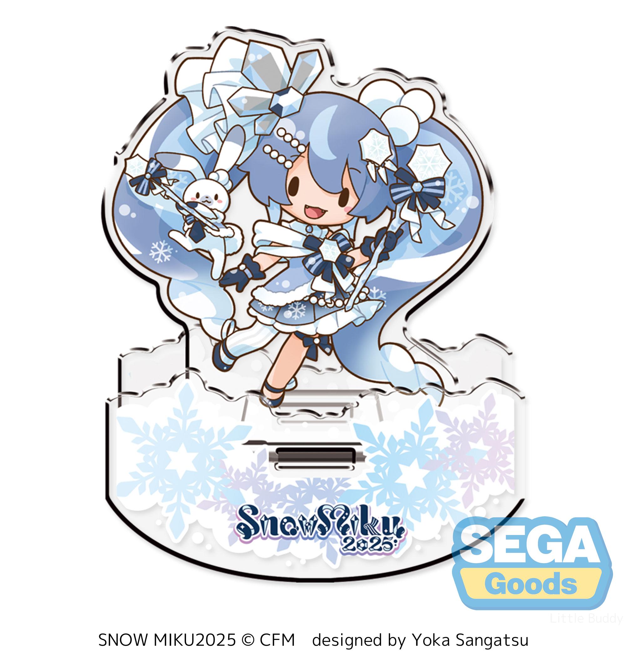 fuwa petit -Snow Miku 2025- Swinging Acrylic Stand | Little Buddy Toys